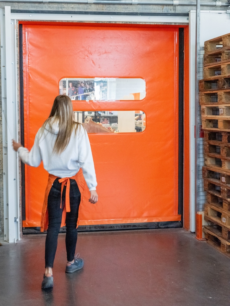 Portes industrielles, Porte souple - Softica