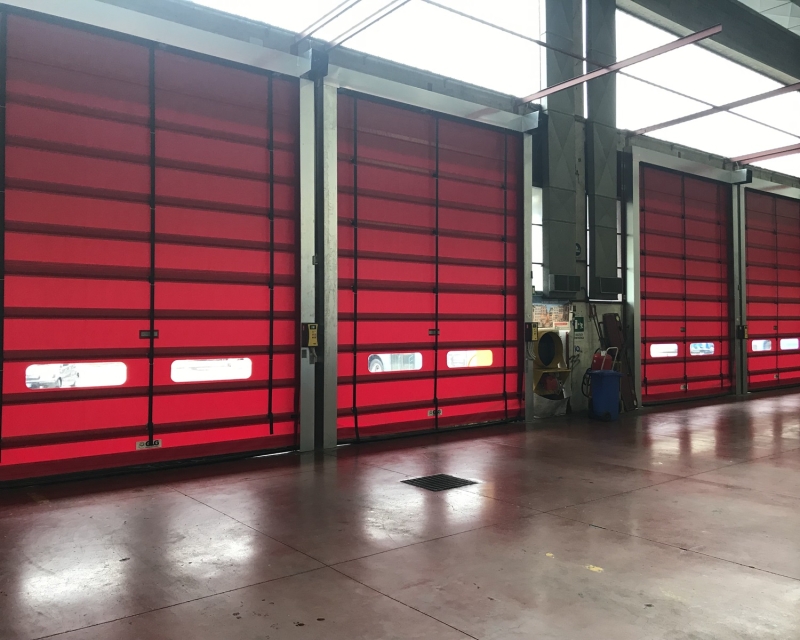 Portes industrielles, Porte souple - Softica